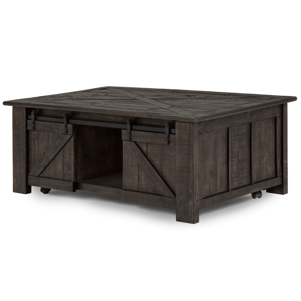 Garrett Rectangular Lift top Cocktail Table With Casters — Sterling ...